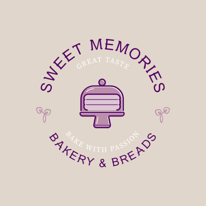 Placeit - Bakery Logo Generator with a Cake Graphic