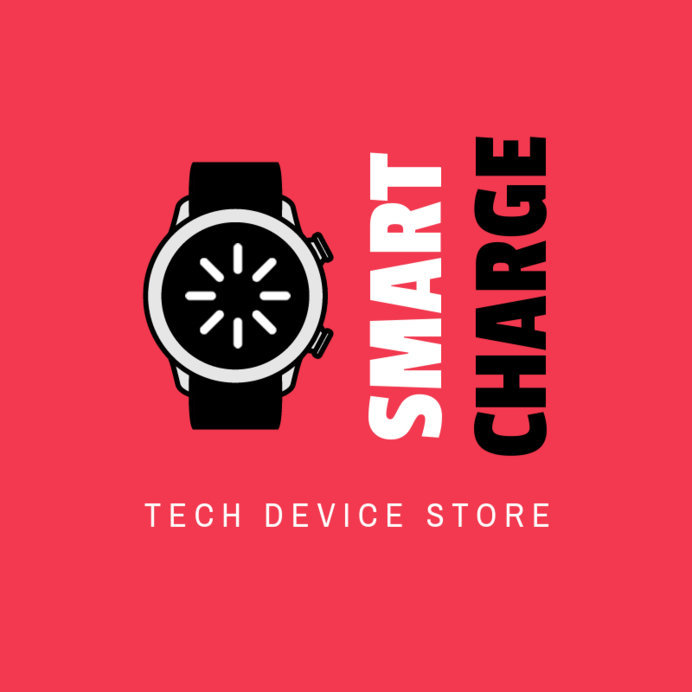 Placeit - Tech Device Store Logo Creator with a Watch Graphic