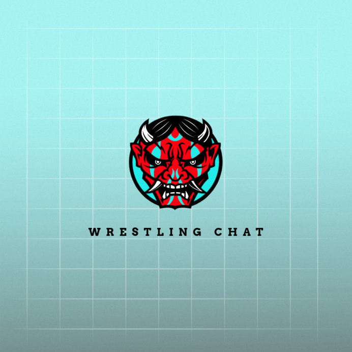 Placeit - Gaming Logo Template Featuring an Oni Mask in a Round Emblem