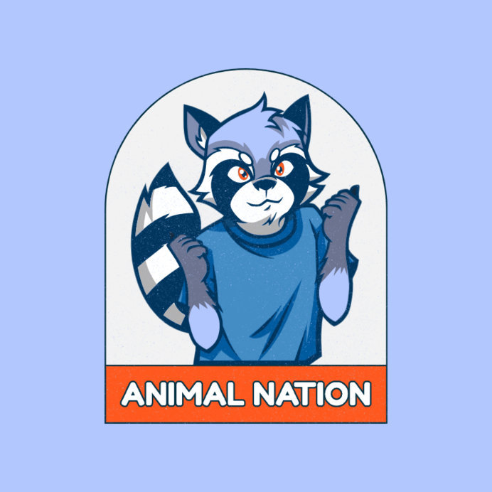 Placeit - Logo Generator for Gaming Streamers with a Furry Character