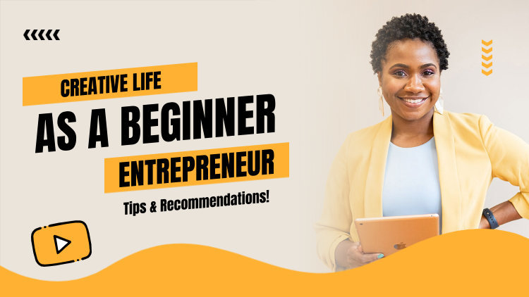 Placeit - YouTube Thumbnail Creator for a Beginner Entrepreneur Tips Video