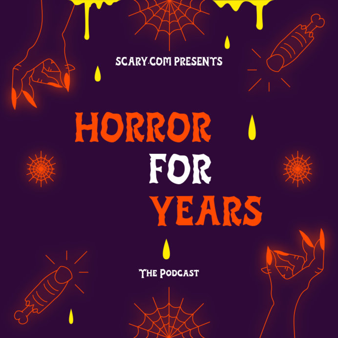 Placeit - Horror Podcast Cover Maker Featuring Spooky Graphics