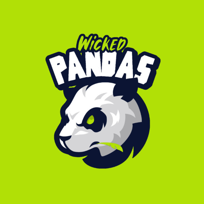Placeit - Gaming Logo Creator with a Wicked Panda Graphic