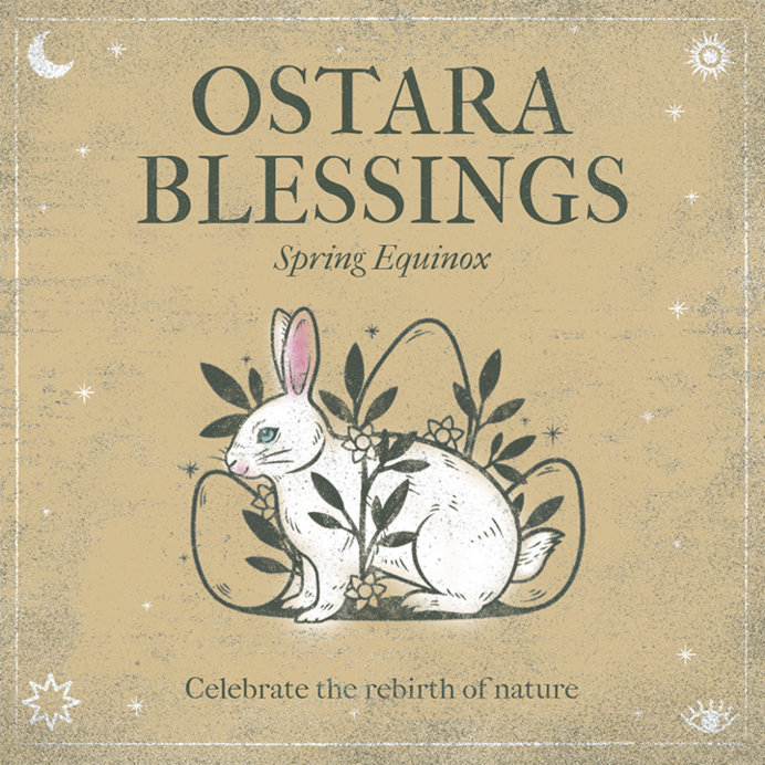 Placeit - Instagram Post Design Template to Celebrate Pagan Holidays