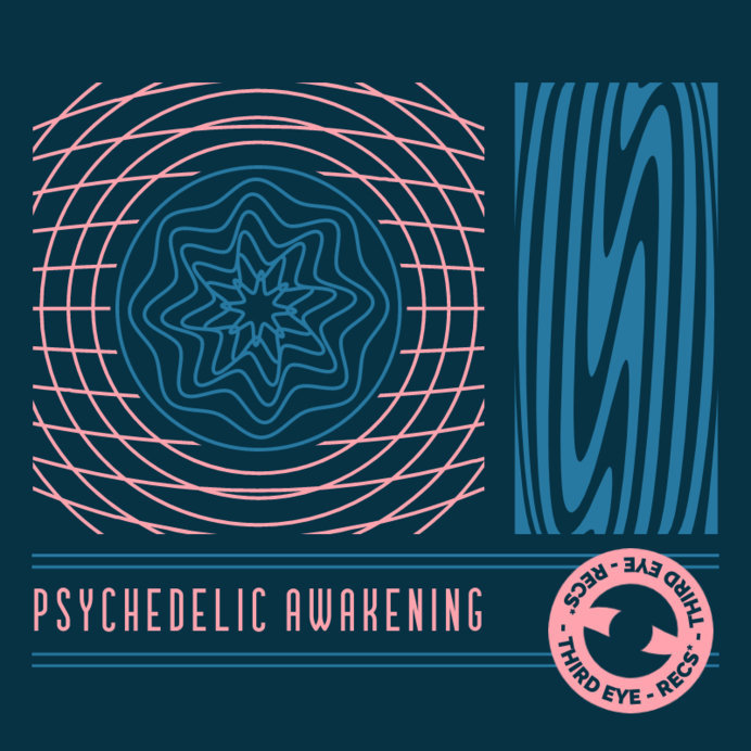 Placeit - Album Cover Maker for a Psychedelic Rock Band Featuring a ...