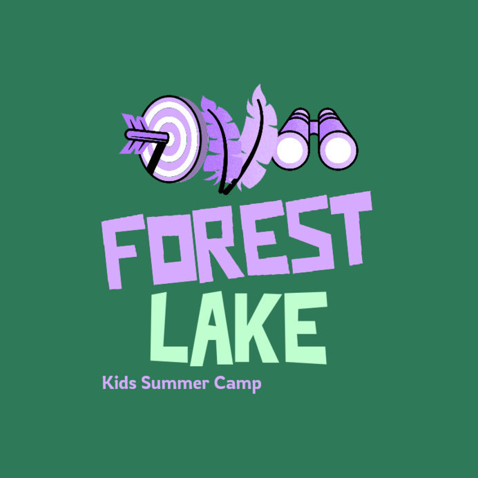 Placeit - Simple Logo Maker for a Fun Kids Summer Camp