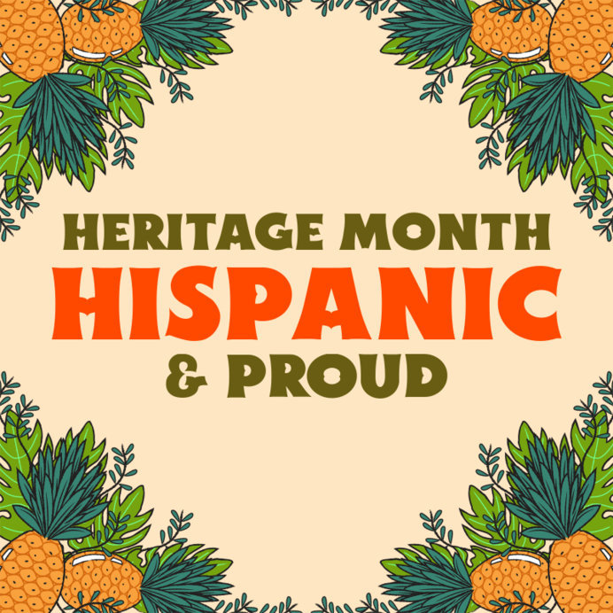 Placeit - Instagram Post Design Creator With a Hispanic Heritage Month ...