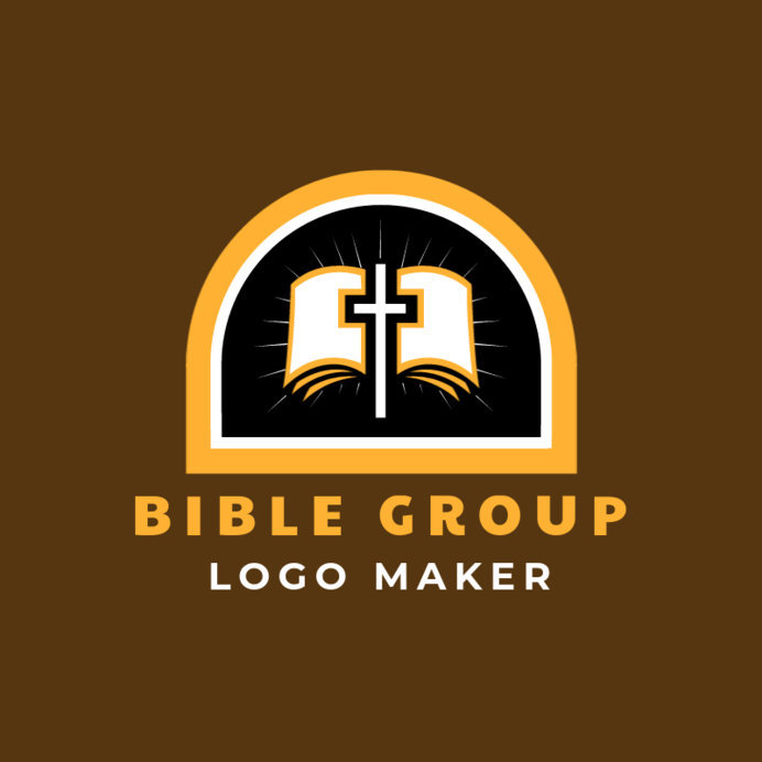 Placeit - Online Logo Maker for a Christian Bible Group