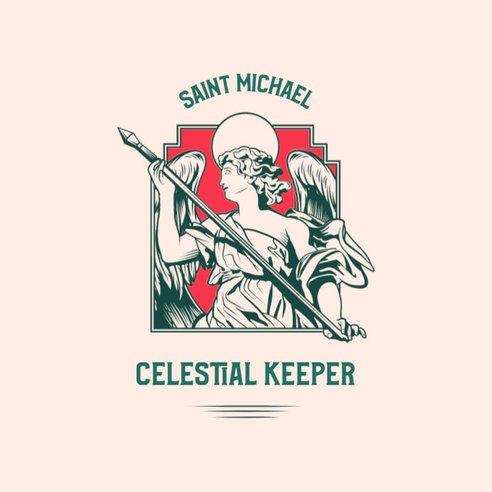 Placeit - Logo Template for Religious Brands Featuring Heavenly Angel ...