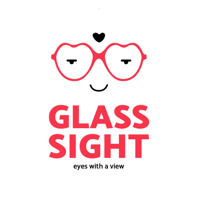 Placeit - Optical Store Logo Maker Featuring a Glasses Frame Icon