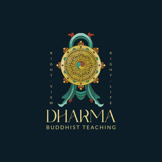 Placeit - Online Logo Template for Buddhist Temples