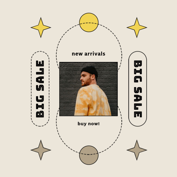 Placeit - Instagram Post Template for a New Apparel Collection Drop