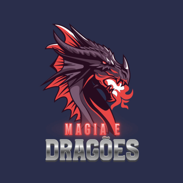 Placeit - Logo Maker for Role-Playing Games Featuring a Dragon Illustration