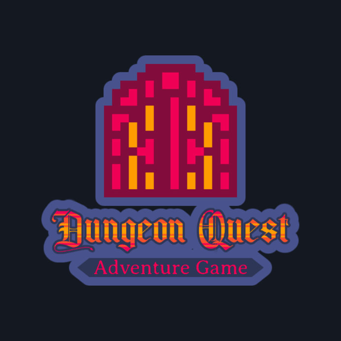 Placeit - Gaming Logo Template with an 8-Bit Dungeon-Themed Graphic