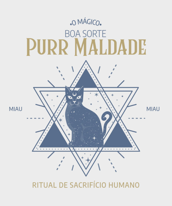 Placeit - T-Shirt Design Generator with an Esoteric Cat Theme and a Fun ...