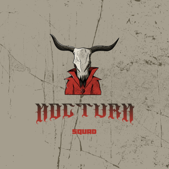 Placeit - Logo Generator with an Evil Bull Skull-Headed Character