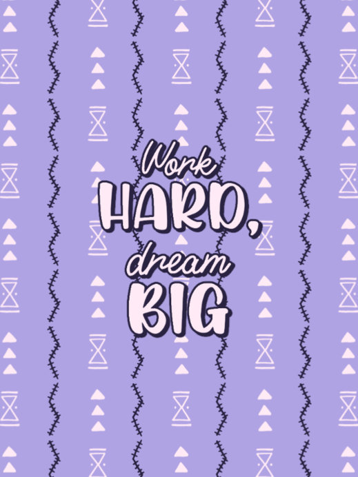 Placeit - Notebook Cover Maker Featuring an Inspirational Quote