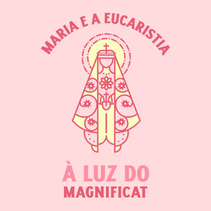 Placeit - Facebook Post Creator Featuring a Blessed Virgin Mary Graphic