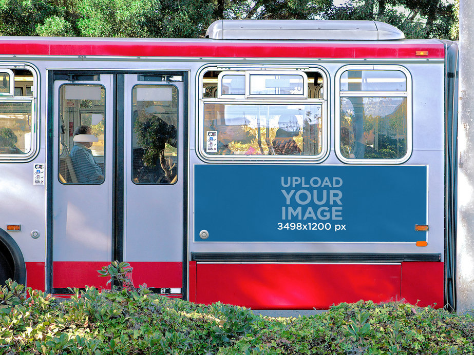 Placeit - Bus Billboard Ad Mockup