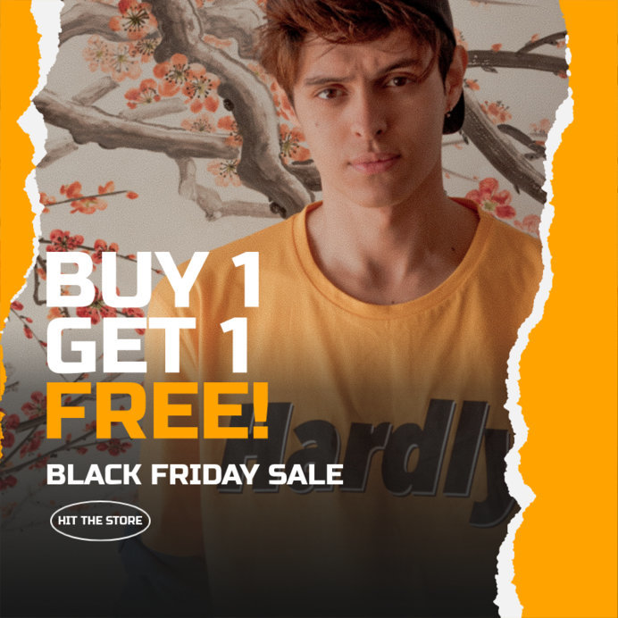 Placeit - Instagram Post Generator for a for a BoGo Black Friday Offer