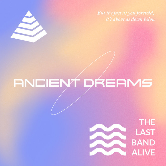 Placeit - Album Cover Design Template for a Dream Pop Project