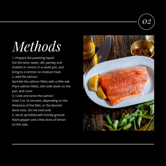 Placeit - Minimalistic Instagram Post Design Template for a Recipe's ...