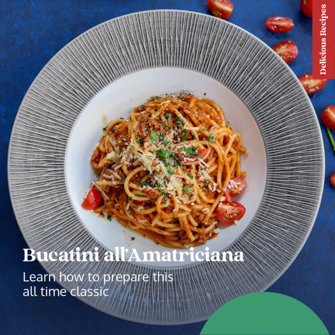 Placeit - Instagram Post Template for a Classic Pasta Dish Recipe