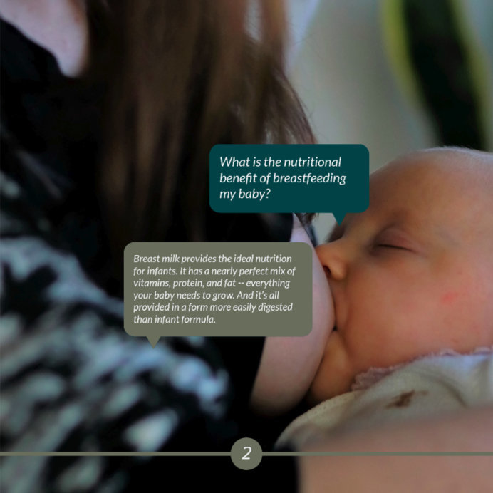 Placeit - Instagram Post Design Creator With Breastfeeding Info in an ...