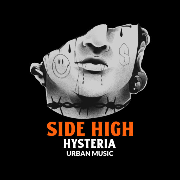 Placeit - Trap Album Cover Design Template