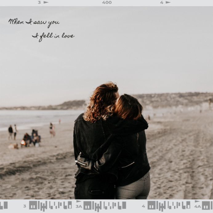 Placeit - Instagram Post Generator for a Romantic Photoshoot Carousel