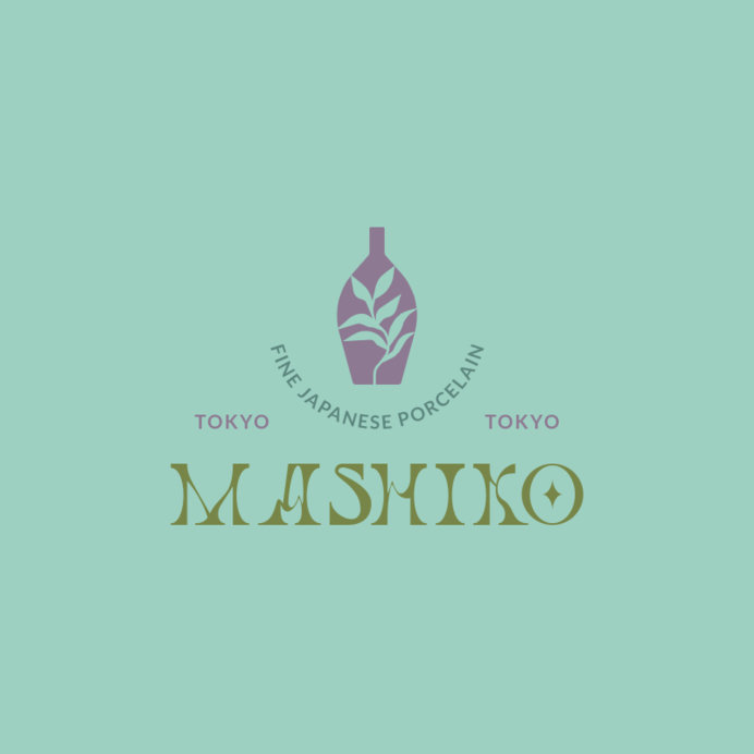 Placeit - Logo Template for a Fine Japanese Porcelain Store