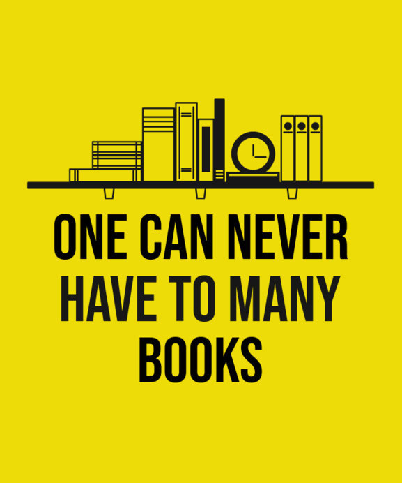 Placeit - Quote T-Shirt Design Generator for a Book Hoarder