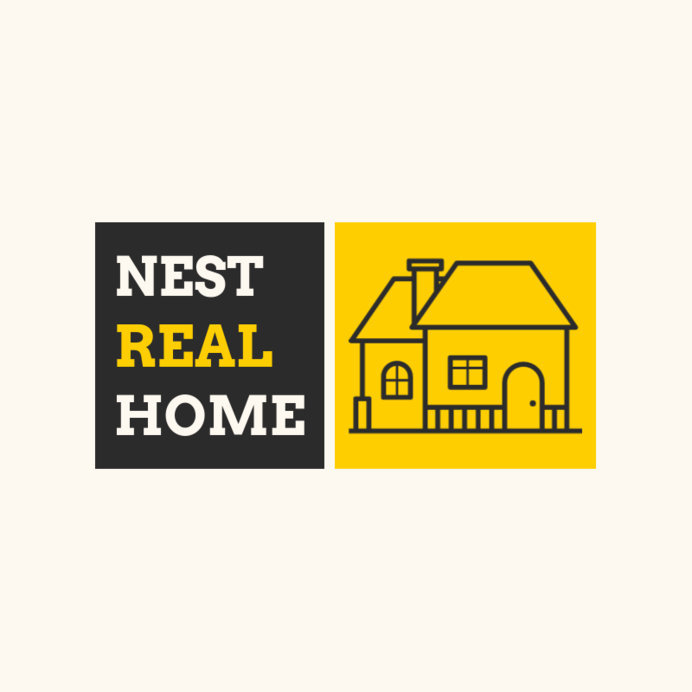 Placeit - Retirement Facility Logo Generator Featuring Two Squares