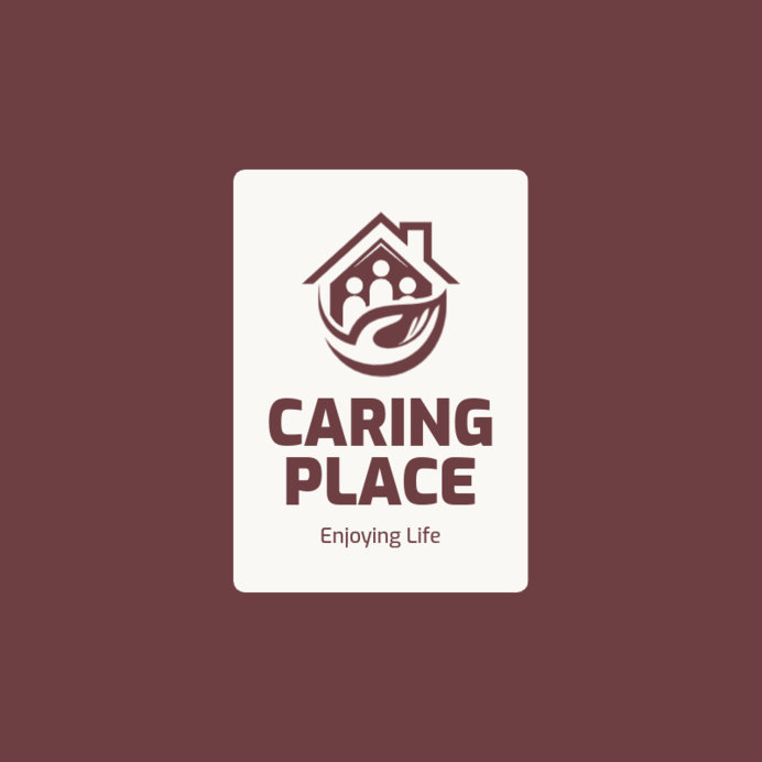 Placeit - Retirement Facility Logo Maker with a Dwelling Graphic