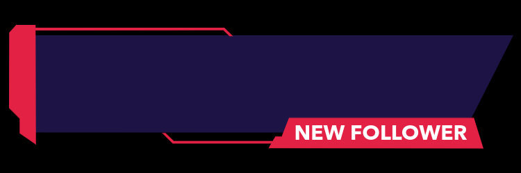 Placeit - Twitch Alert Box Design Template Featuring a Futuristic Style