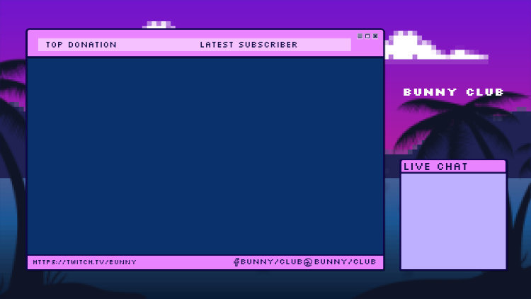 Placeit - Twitch Overlay Design Maker With an 8-Bit Aesthetic and a ...