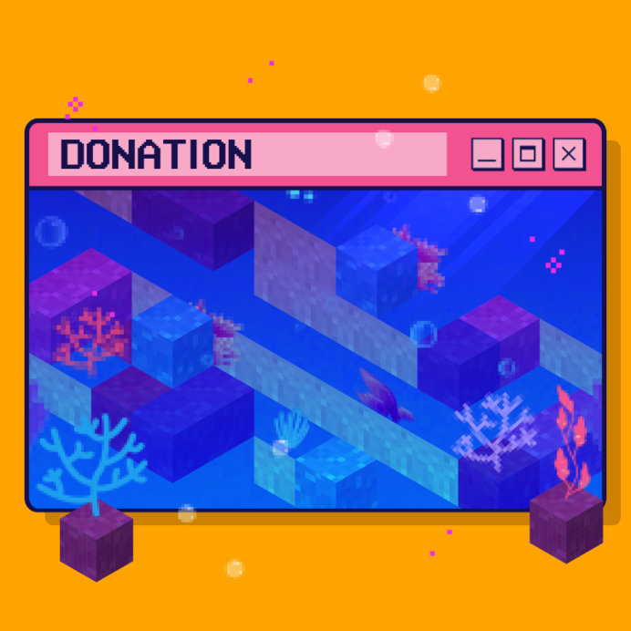 Placeit - Minecraft-Inspired Twitch Alert Box Design Maker Featuring an ...