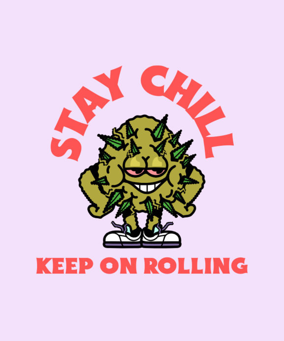 Placeit - T-Shirt Design Maker with a 420 Theme Featuring a Funny ...