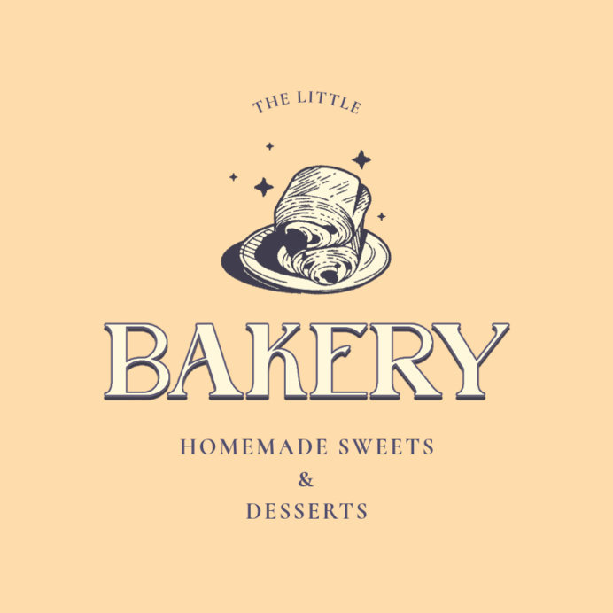 Placeit - Homemade Dessert Logo Generator Featuring an Illustrated ...