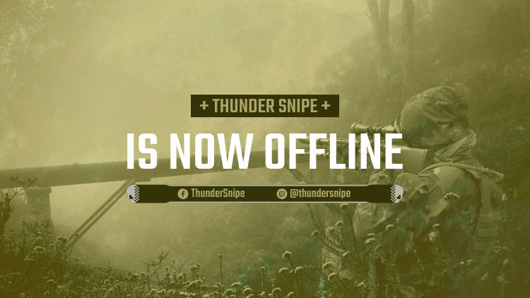 Placeit - Call of Duty-Inspired Twitch Offline Banner Design Creator ...