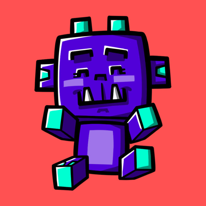 Placeit - Twitch Sub Badge Template Featuring a Monster Inspired by ...