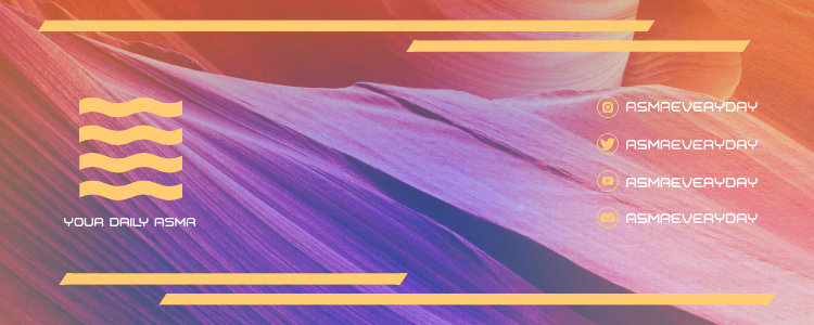 Placeit - Twitch Profile Banner Template for an ASMR-Themed Channel ...