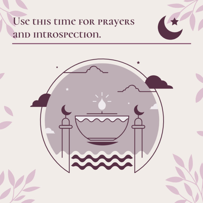 Placeit - Ramadan-Themed Instagram Post Design Creator for a Carousel ...