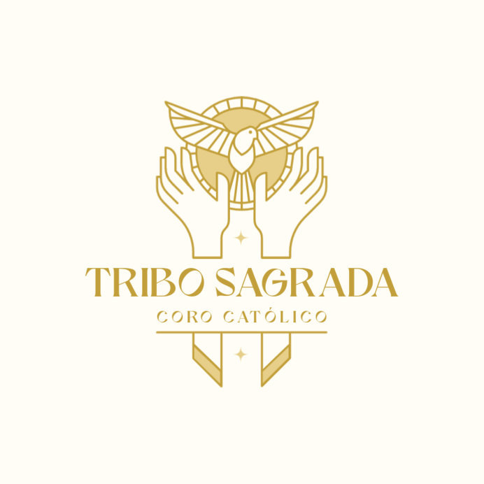 Placeit - Catholic Choir Logo Creator Featuring Religious Symbol Graphics