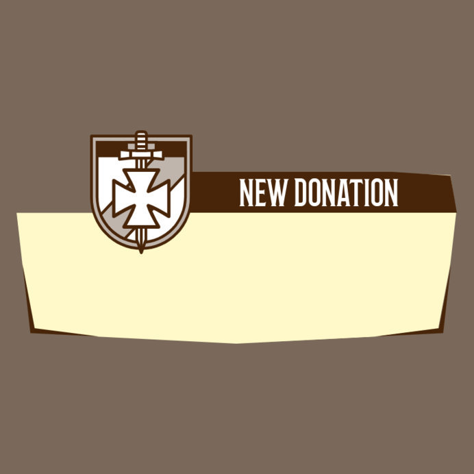 Placeit - Twitch Alert Box Template with Military Icons for COD ...