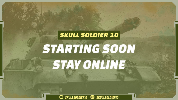 Placeit - Twitch Screen Design Template with a War Theme for COD Fans