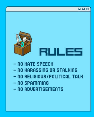 Placeit - Twitch Info Panel Template With a List of Rules and Minecraft ...