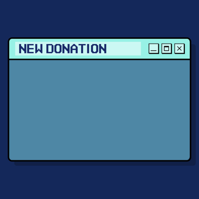 Placeit - Retro-Style Twitch Alert Design Creator for New Donations