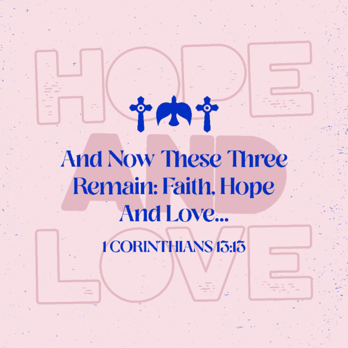 Placeit - Biblical-Themed Instagram Post Maker Featuring a Christian Verse