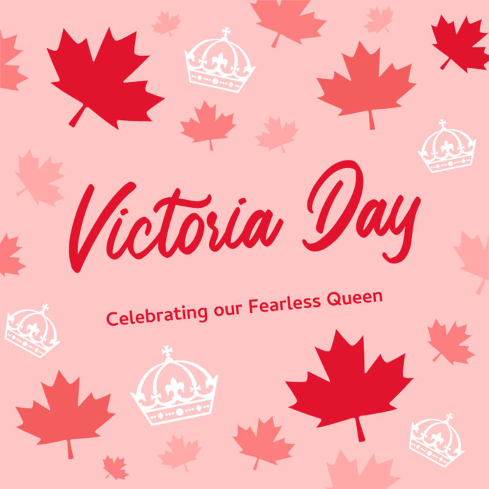 Placeit - Instagram Post Maker for Victoria Day Featuring Illustrated ...